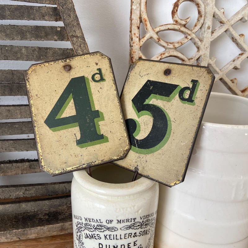 Antique Price Tags - Etsy
