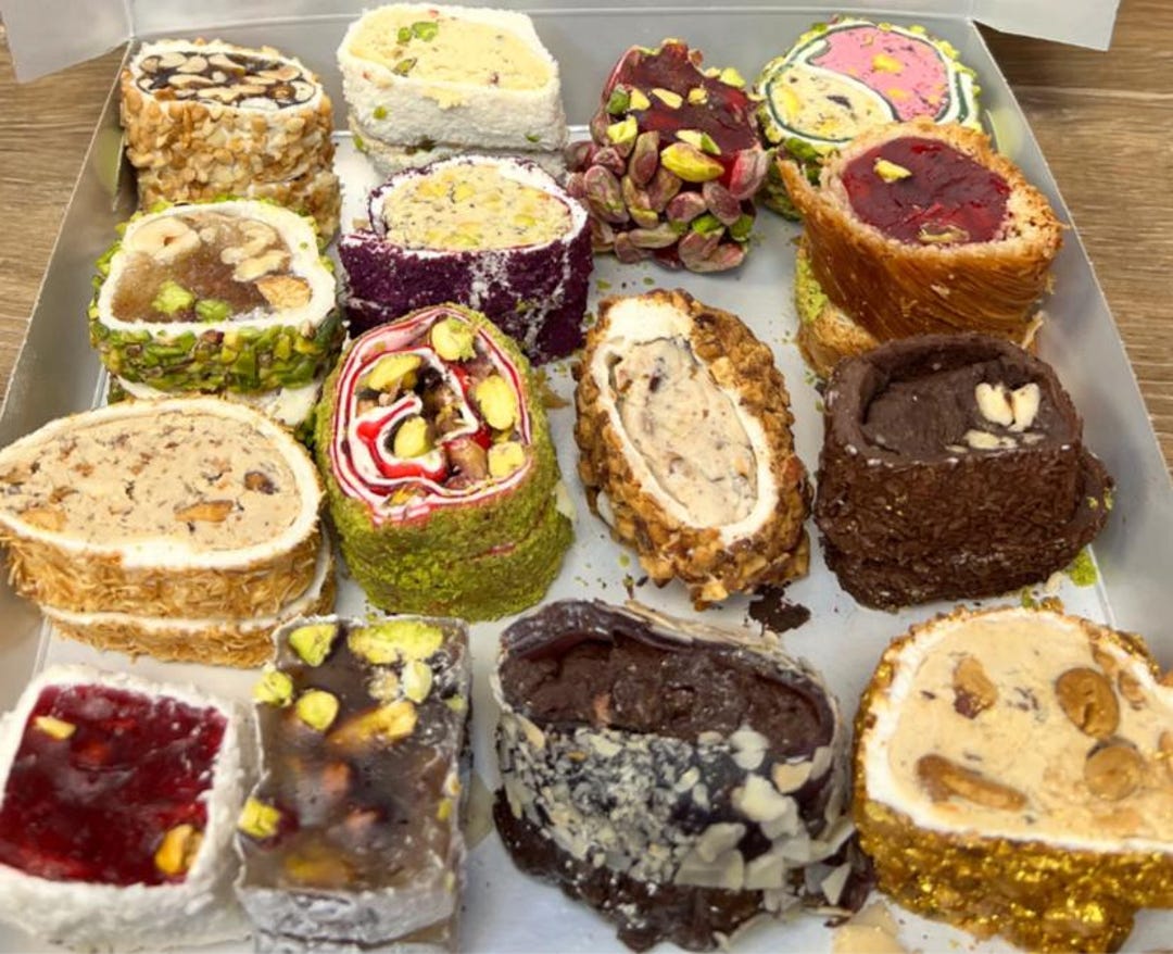 Turkish Delight Lokum Mix 1000 Grams - Etsy