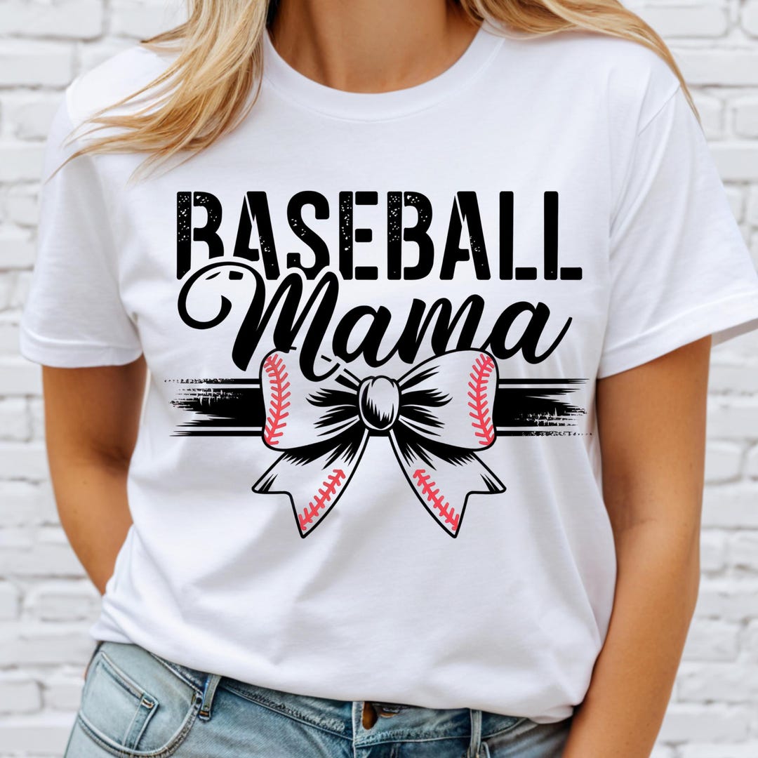Baseball MAMA PNG | Sports Mom Sublimation | Game Day Digital Clipart ...