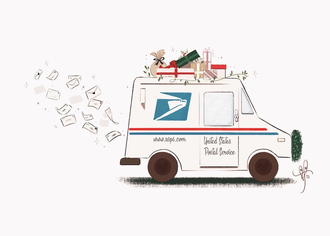 USPS Special Delivery Fine Art Print - Etsy