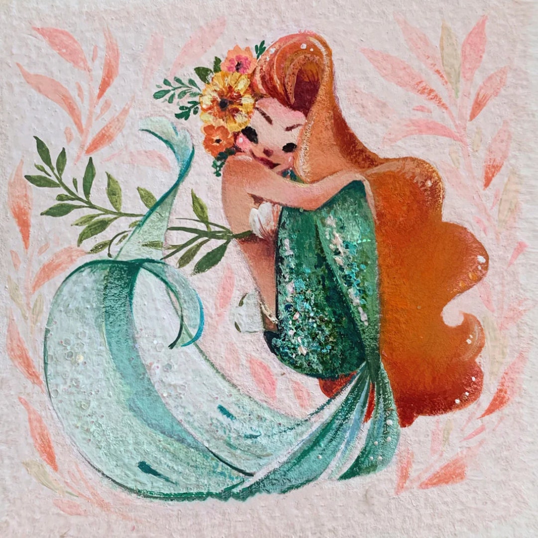 Mermay Mermaid 20 Fine Art Print - Etsy