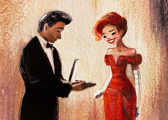 Pretty Woman Fine Art Print | Etsy