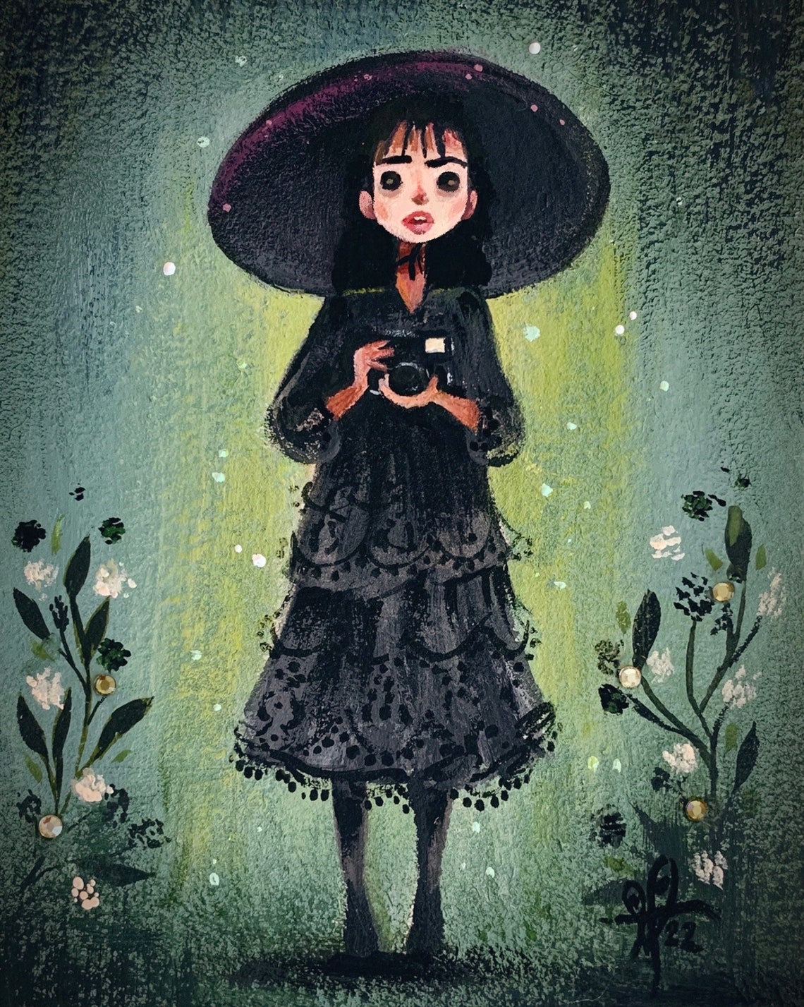 Lydia Fine Art Print - Etsy