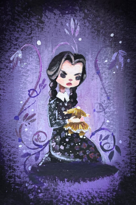 Wednesday Fine Art Print - Etsy