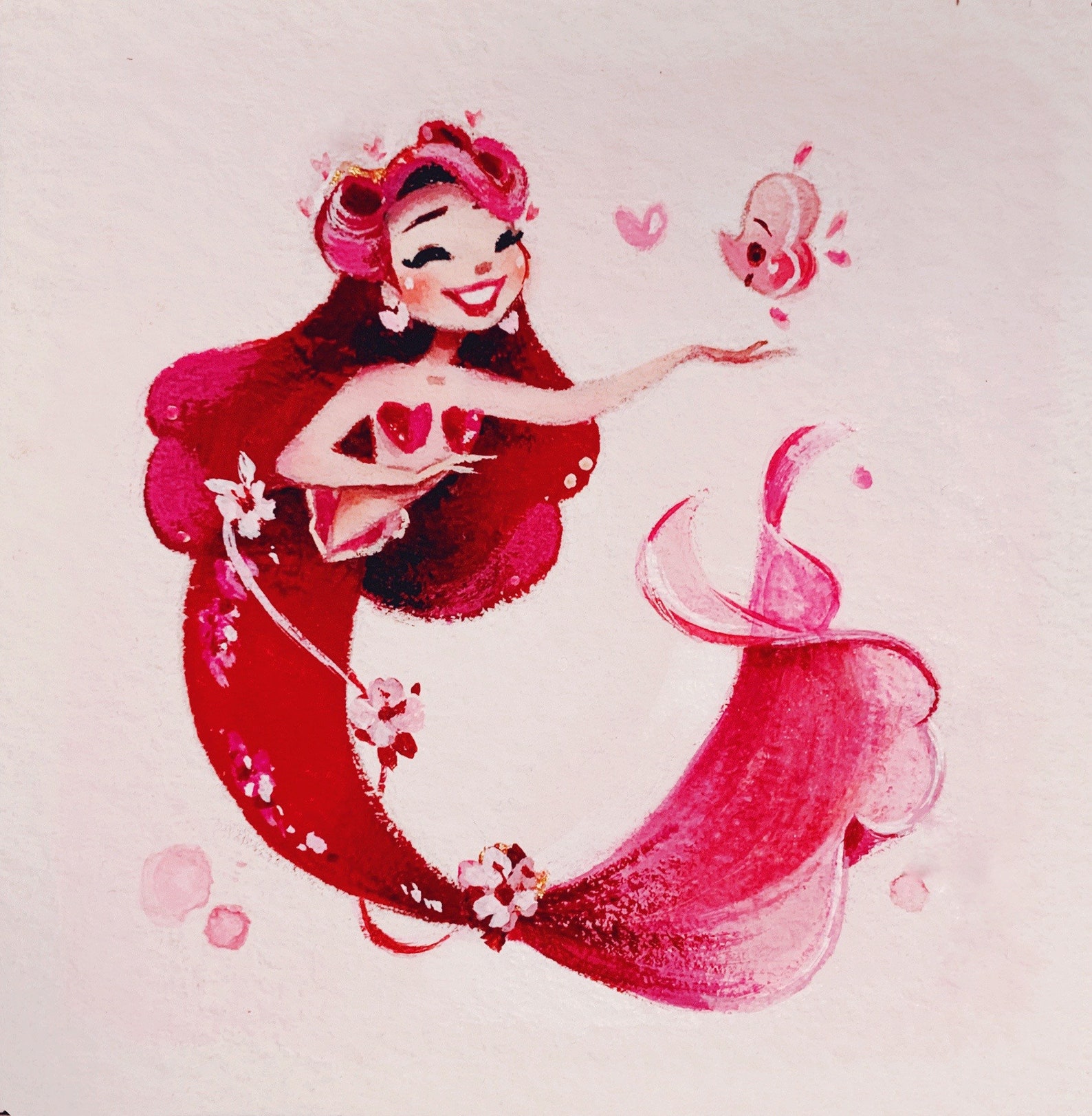 Sweetheart Fine Art Print - Etsy UK