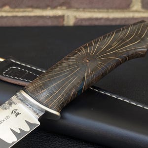 Custom Knife – Laminated REX 121 Super Steel - Etsy