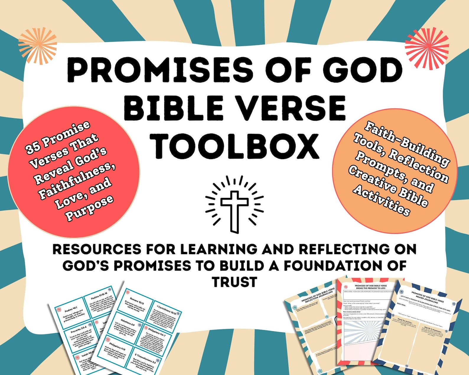 Promises of God Bible Verse Toolbox: Youth Group Activities (digital ...