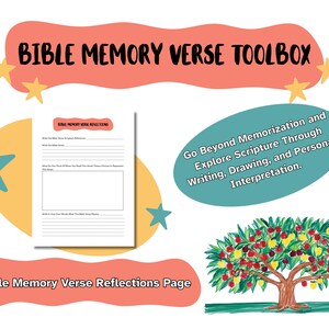 Bible Memory Verse Toolbox: Sunday School Learning Activities ...