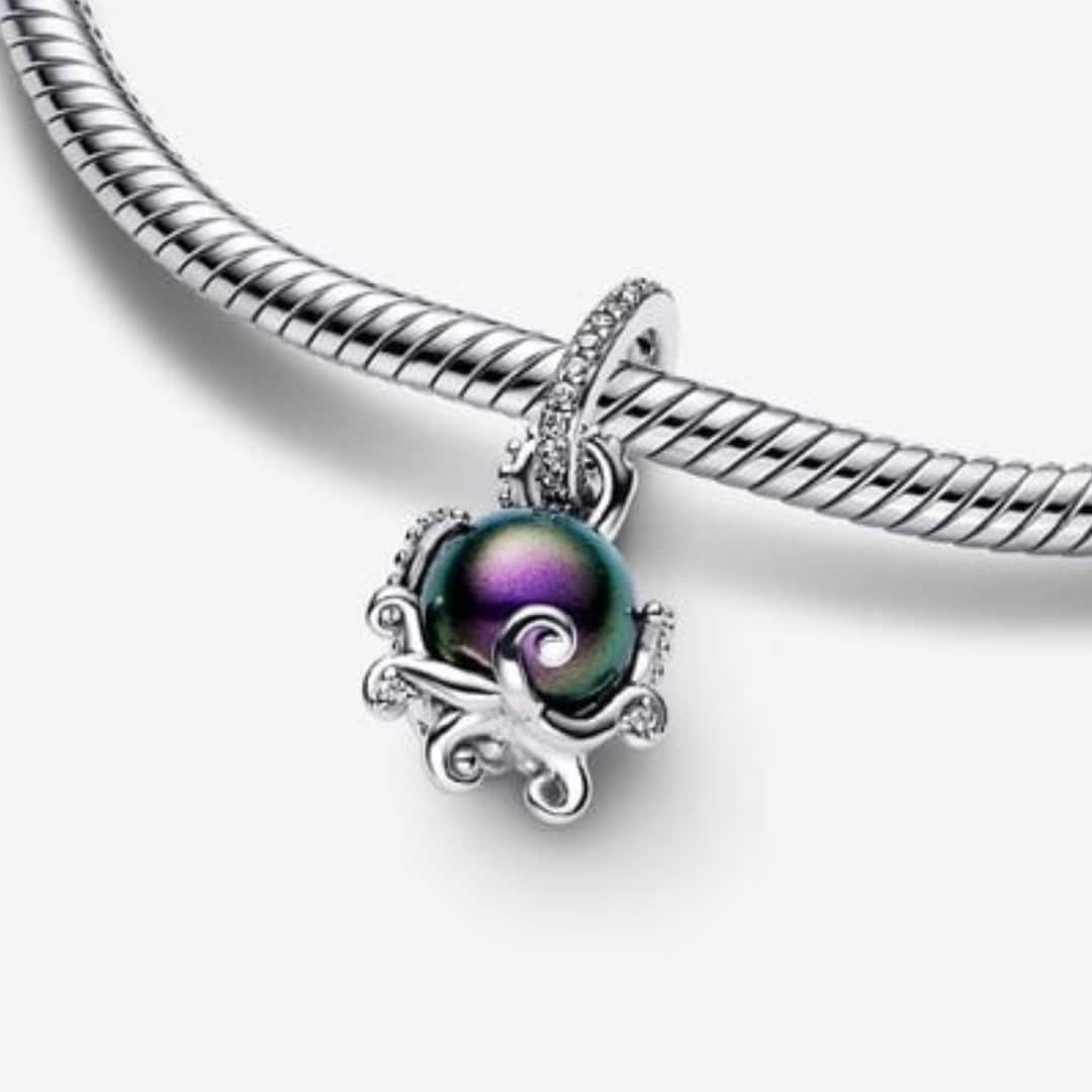 Pandora Charms,disney the Little Mermaid Ursula Dangle Charm,handmade ...
