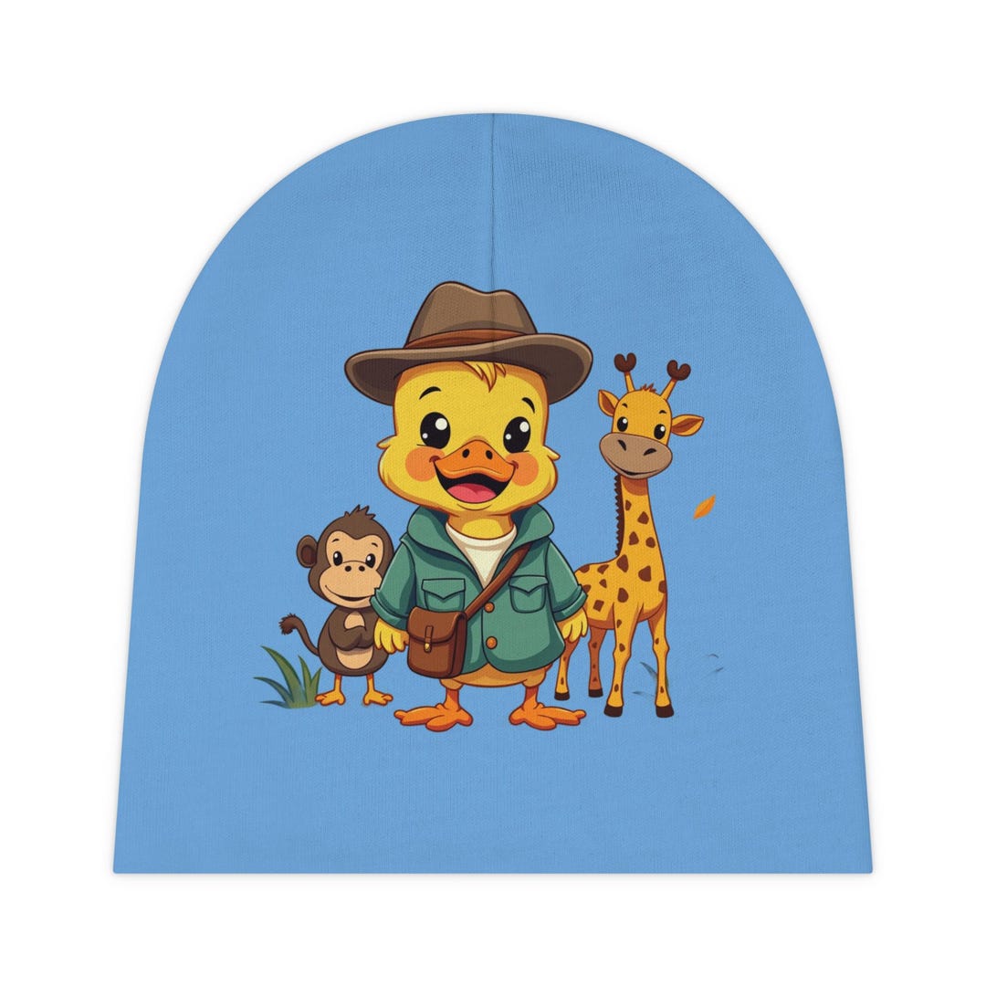 Safari Animal Baby Beanie: Fun Winter Hat - Etsy