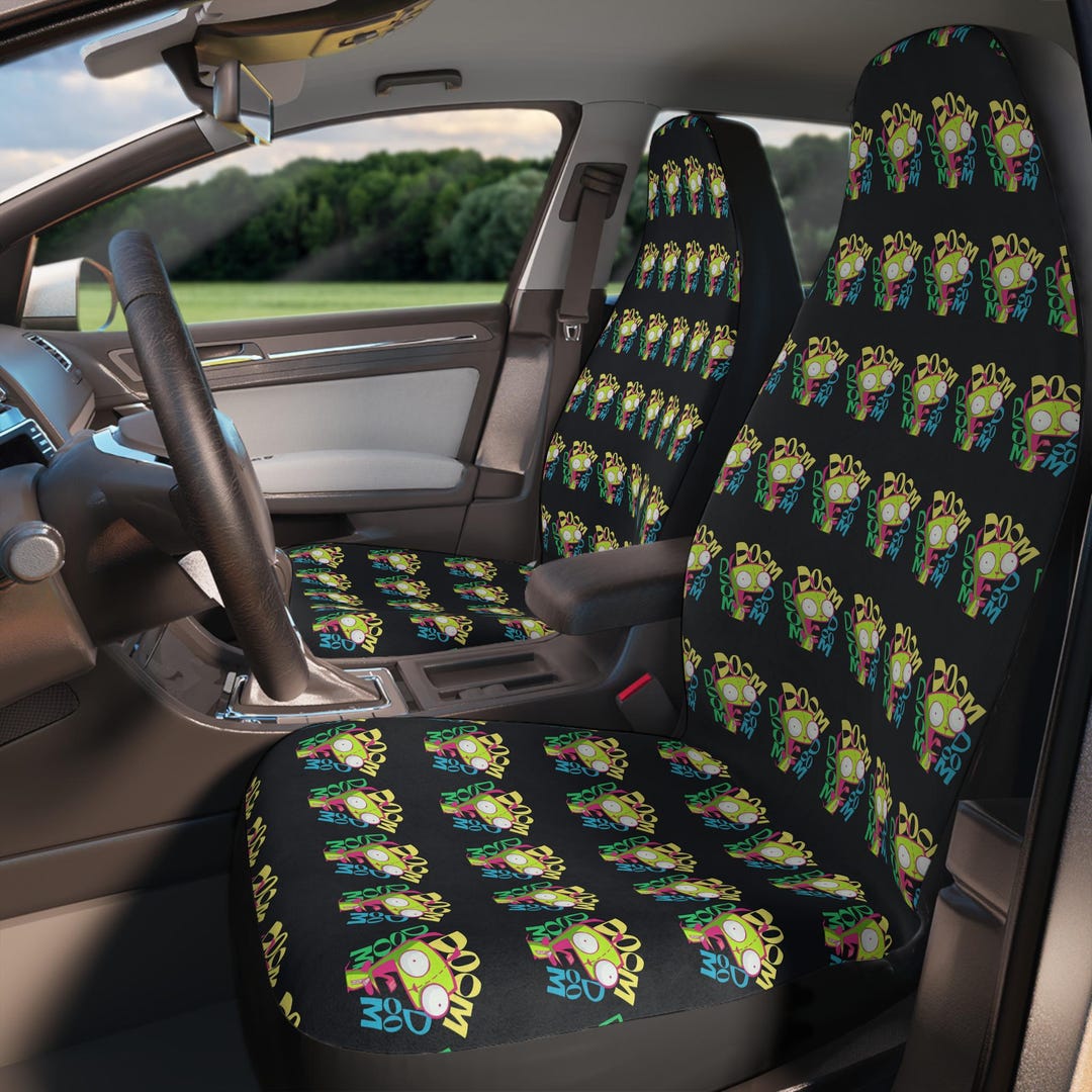 Gir Invader Zim Car Seat Covers: Boho Auto Decor - Etsy