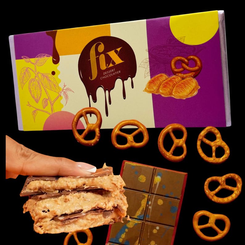 Fix Dessert Chocolatier Pick up A Pretzel - Etsy