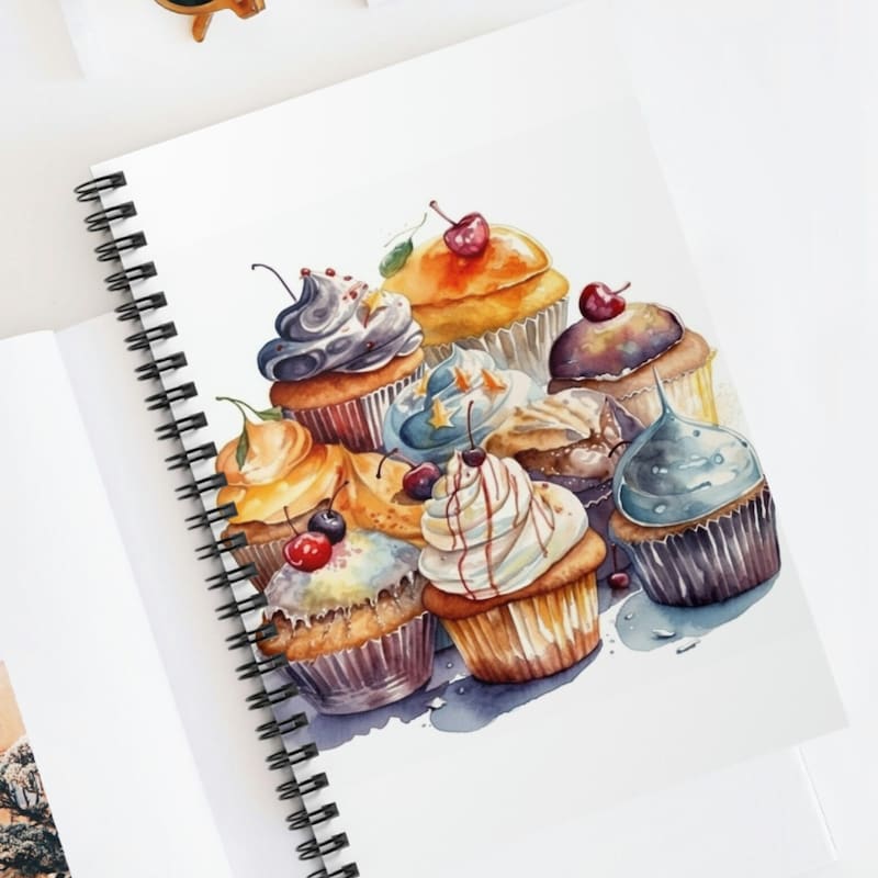 Cupcake Notebook - Etsy