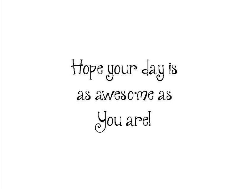 Happy Birthday Card Hope your day is as awesome as you are | Etsy