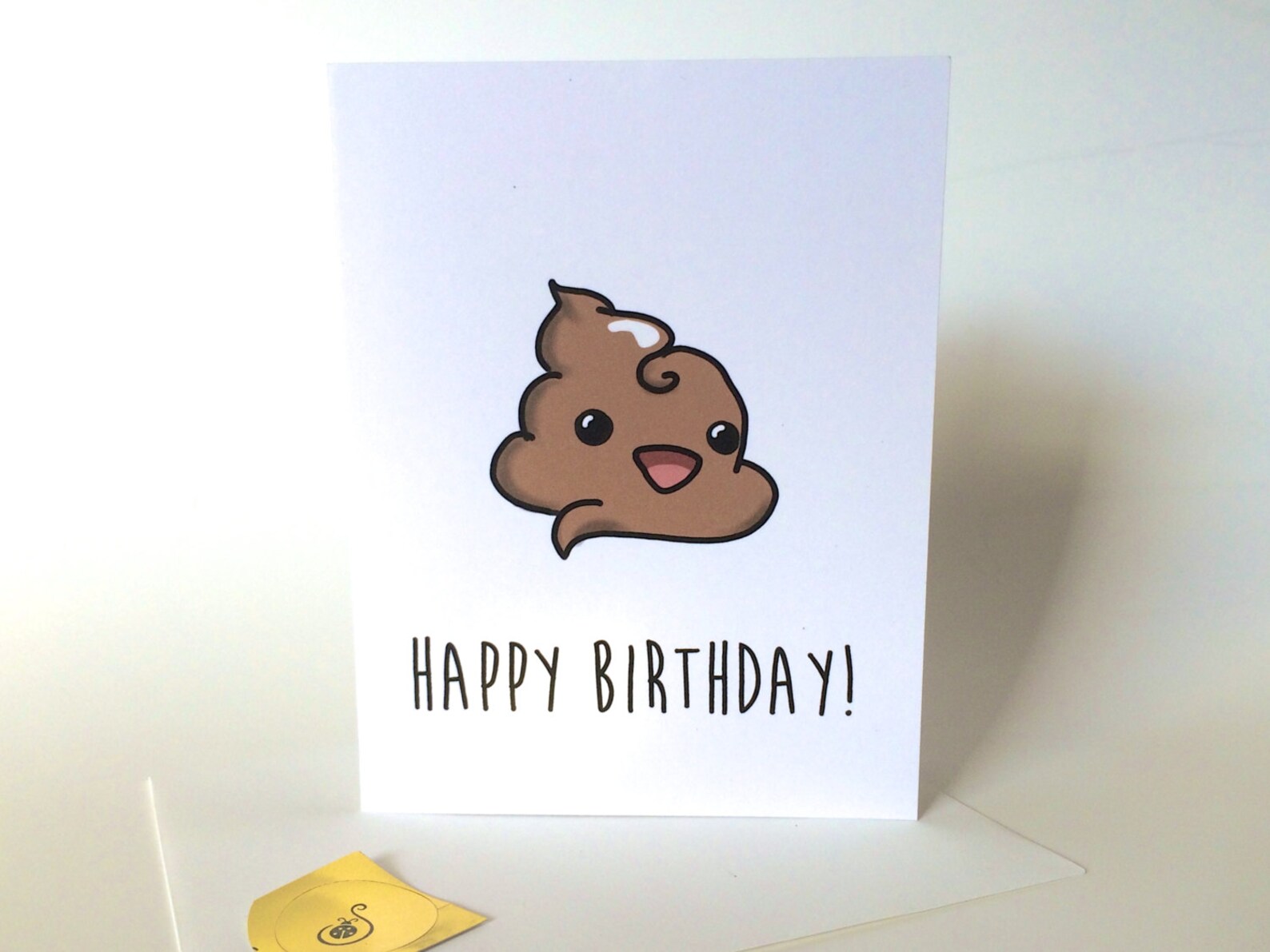 Poop Birthday Card Inappropriate Birthday Card You're | Etsy
