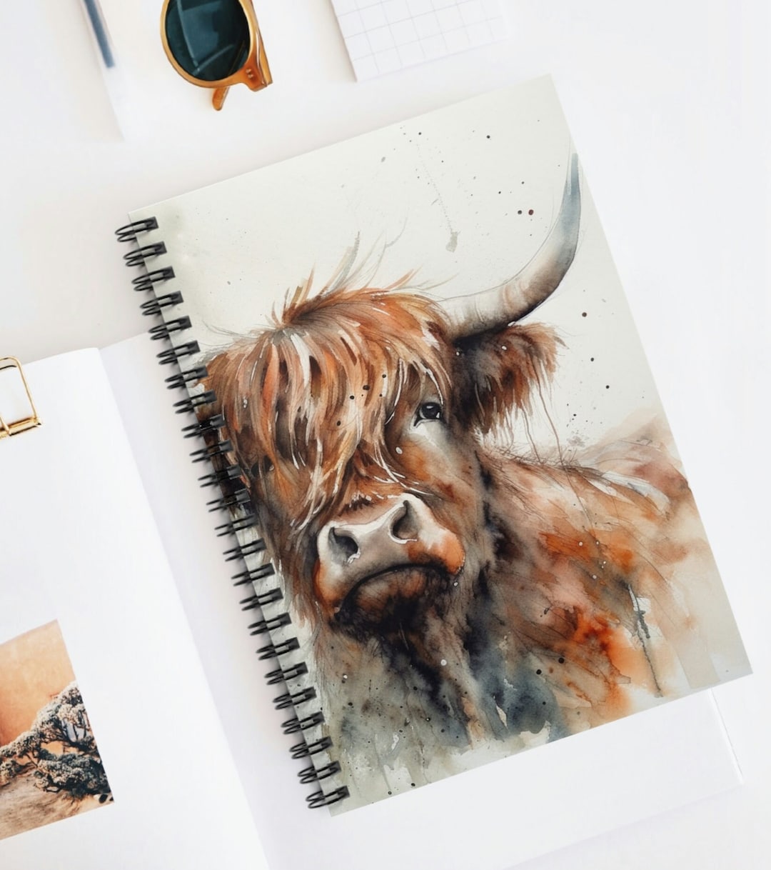 Highland Cow Notebook, Highland Cow Journal, Cow Notebook, Cow Journal ...