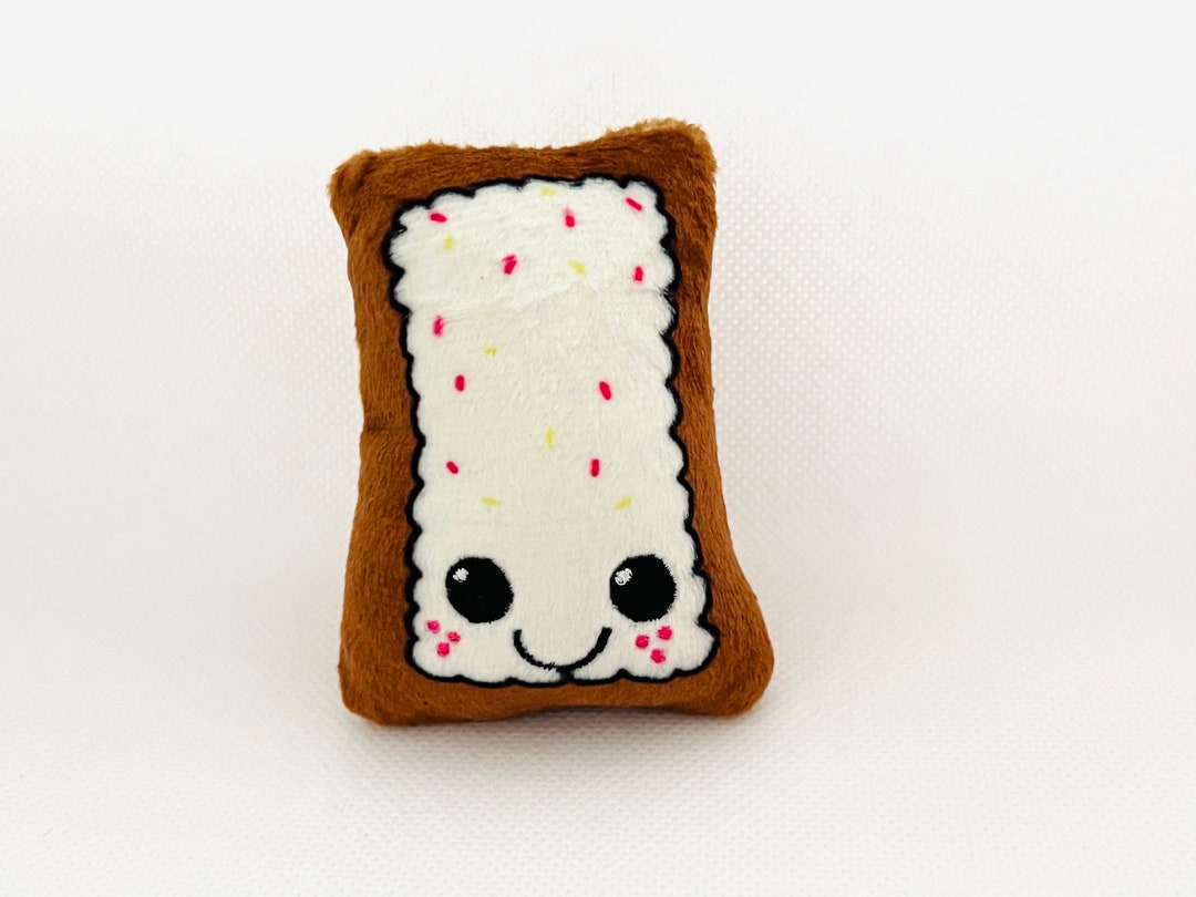 Cream Peter Pastry Soft Plushie Plush Keychain, Foodie Friends, Bag ...
