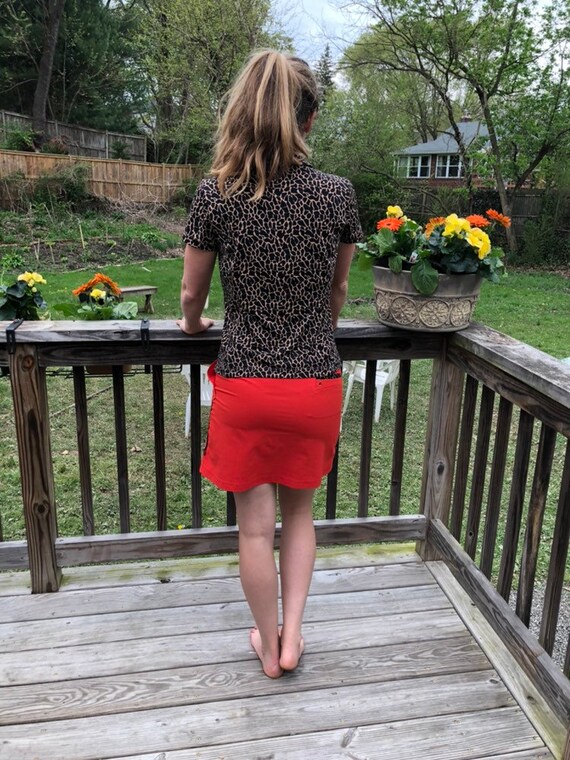 TAILS LEOPARD TENNIS SeT, Tennis Outfit, Size 4, Sh… - Gem