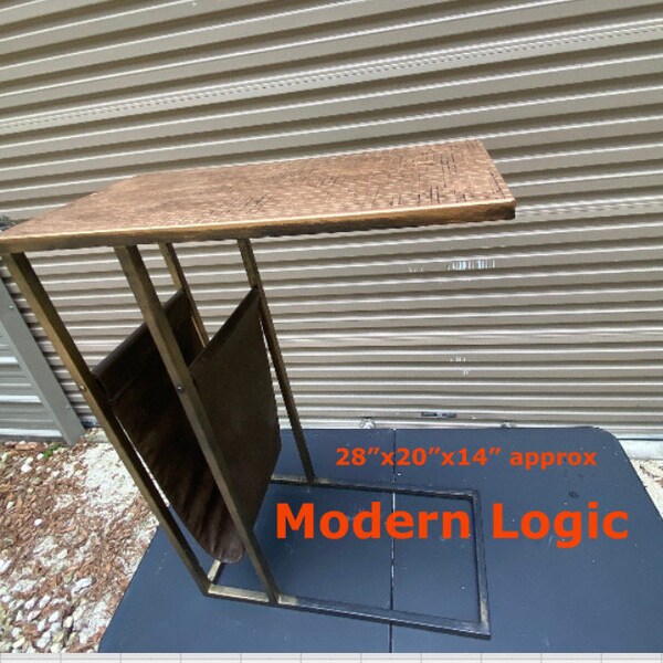 Magazine Rack Table - Etsy