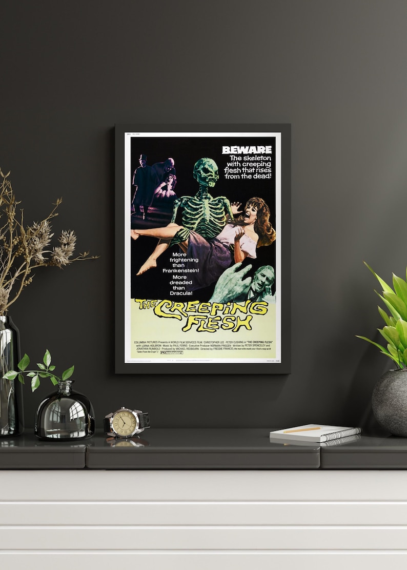 The Creeping Flesh Restored Tigon Horror Film Poster: 1970s Horror ...