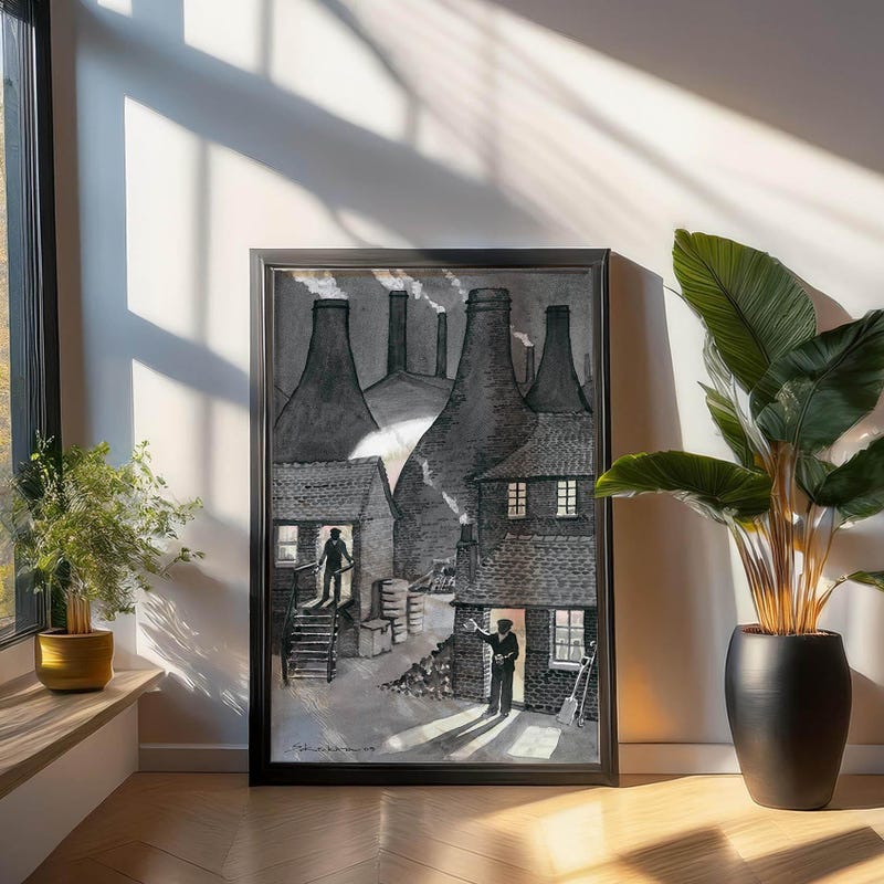 Uk Industrial Poster - Etsy UK