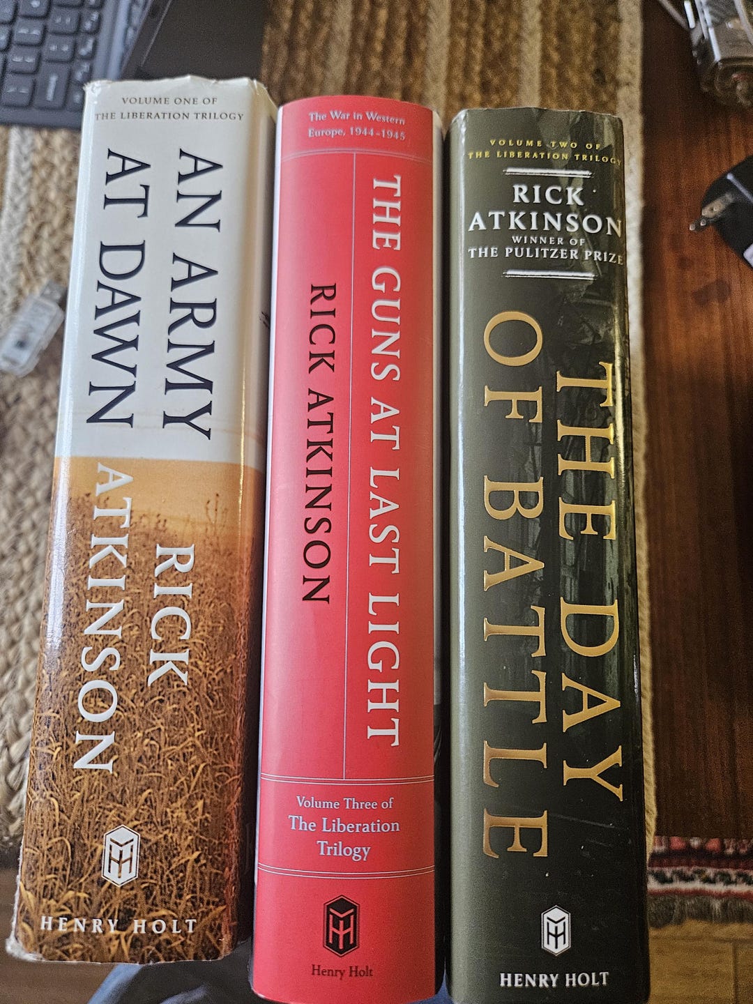 Rick Atkinson WW2 Complete Trilogy - Etsy