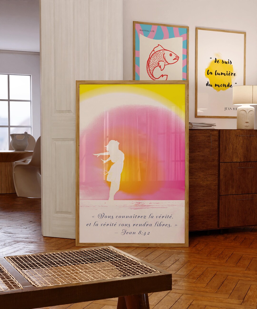 Digital File Download Christian Poster Illustrated Bible Verse ...