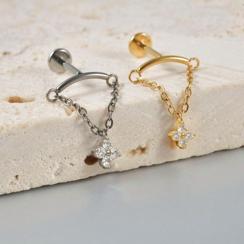 Hidden Helix Earring - Etsy