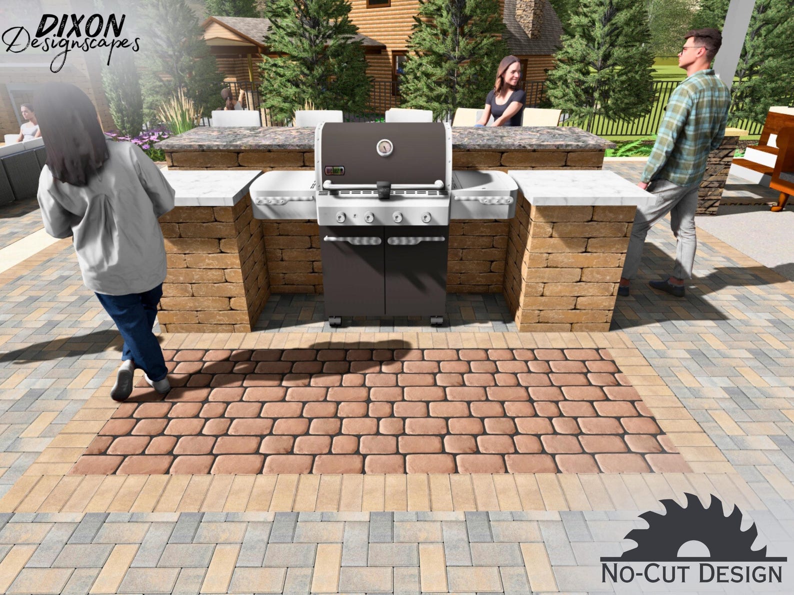 Iris Grill Station Design - DIY Grill Station - Step-by-step ...