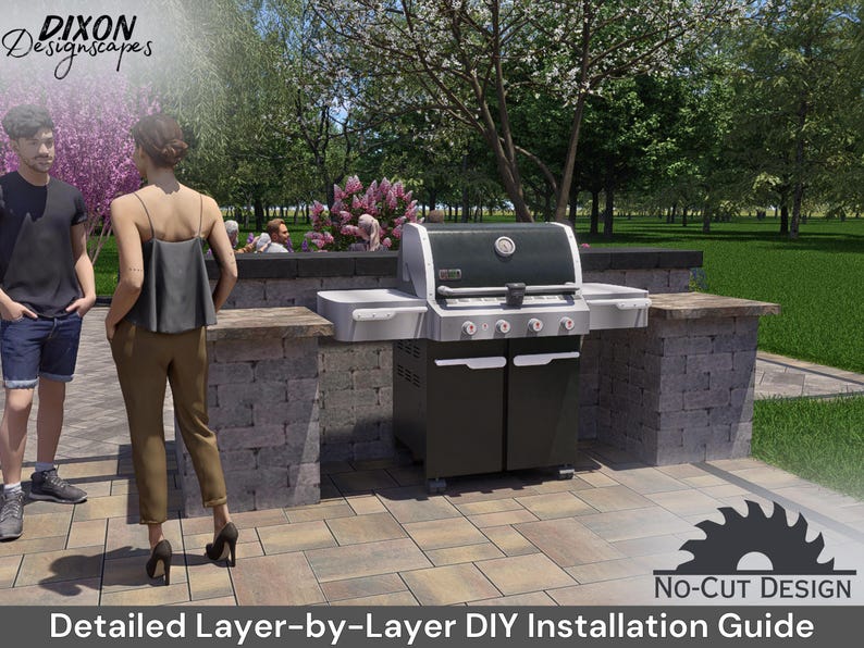 Dawn Grill Station Design - DIY Grill Station Plans - Step-by-step ...