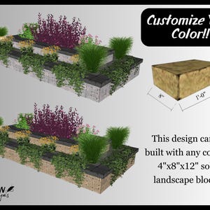 Rosa Garden Bed Design - DIY Raised Garden Bed Plans - Step-by-step ...