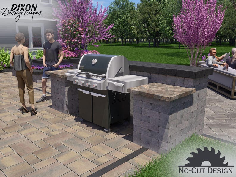 Dawn Grill Station Design - DIY Grill Station Plans - Step-by-step ...