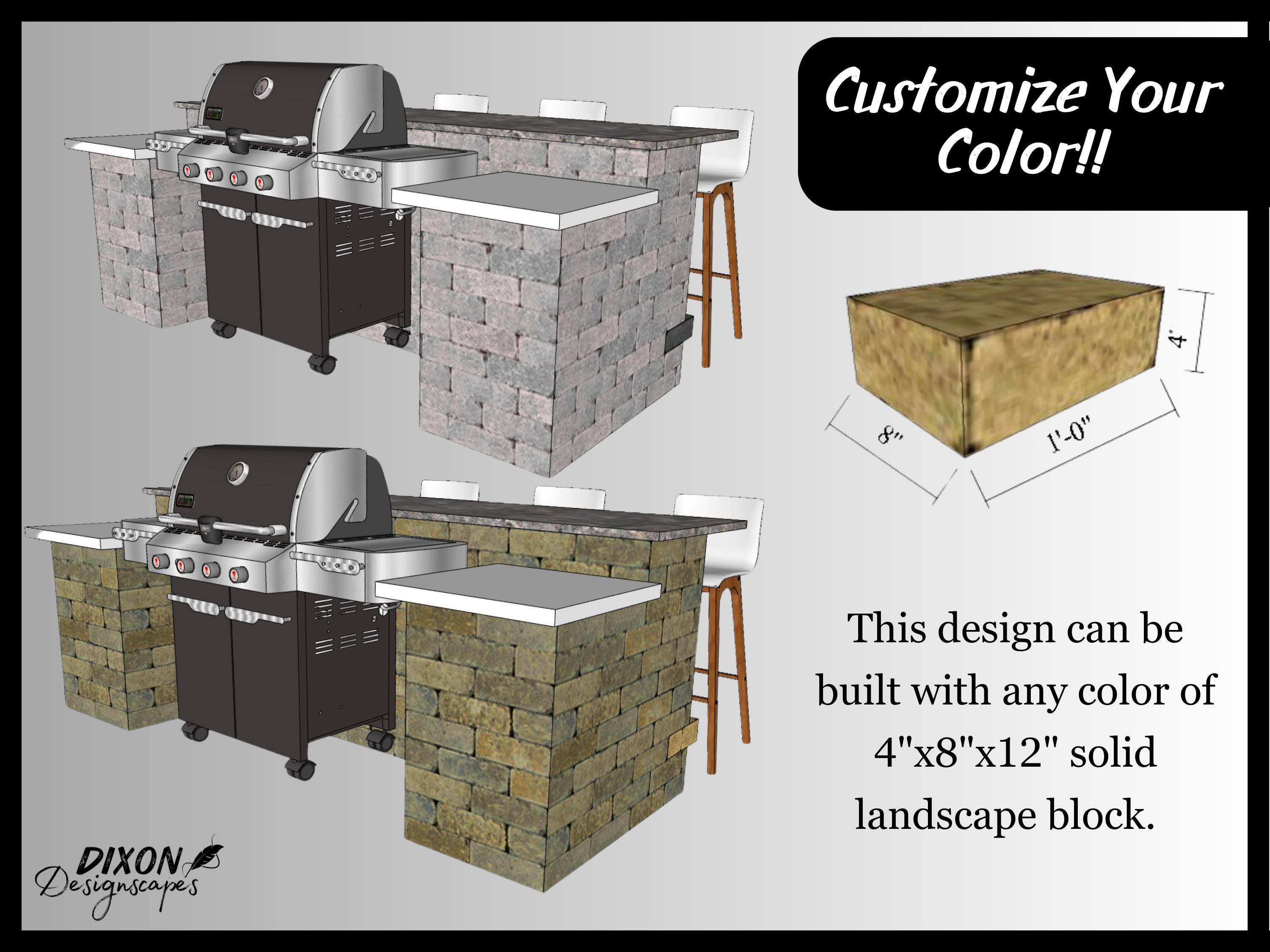 Iris Grill Station Design - DIY Grill Station - Step-by-step ...