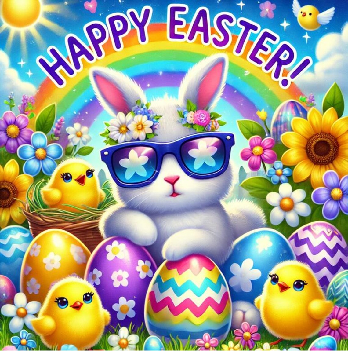 Happy Easter Card! - Etsy