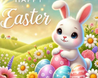 Happy Easter Card! - Etsy