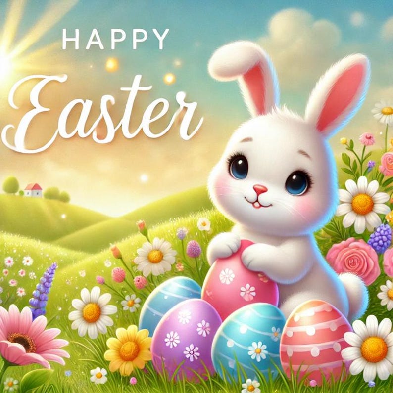 Happy Easter Card! - Etsy