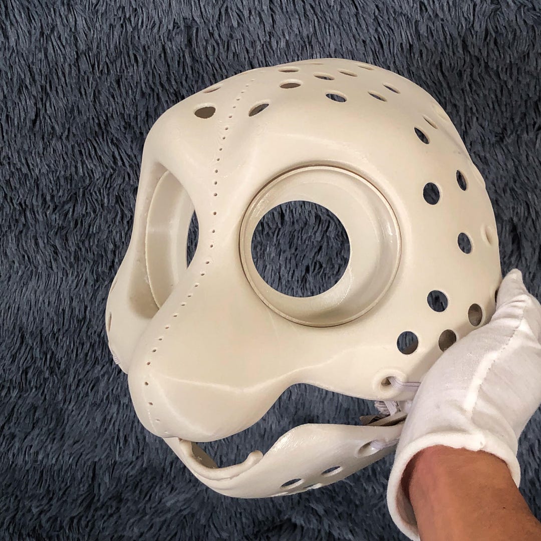 Realistic Cut Chibi Fursuit Head Base With Moving Jaw Hinges 3D Printed ...