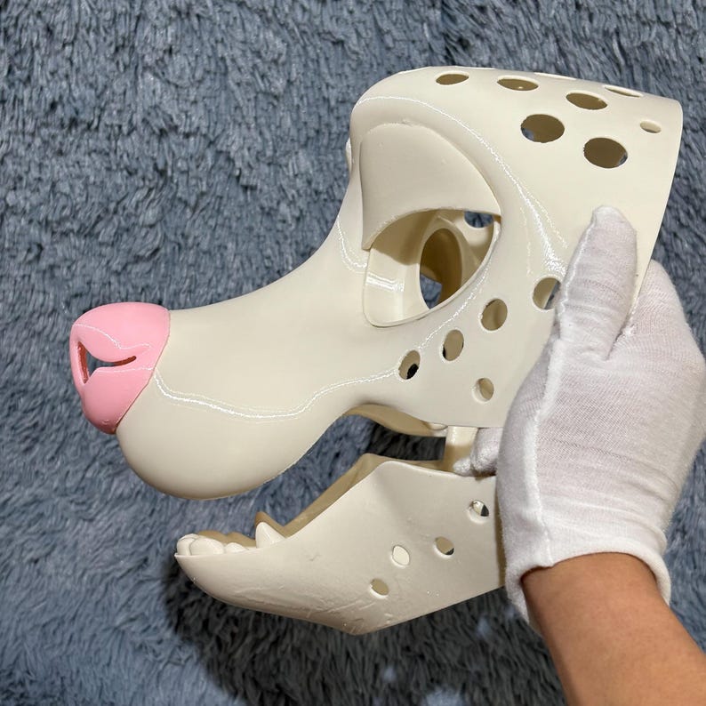 Cute Skunk Head Base Furry Fursuit Mask Skull 3D Print Therian Fursona ...