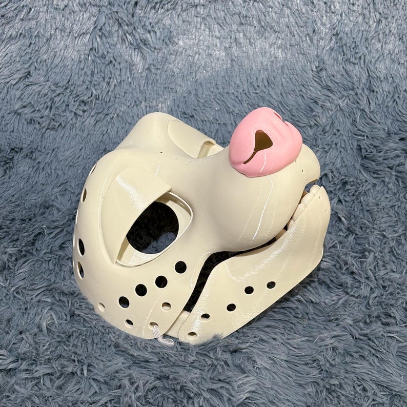 Cute Skunk Head Base Furry Fursuit Mask Skull 3D Print Therian Fursona ...