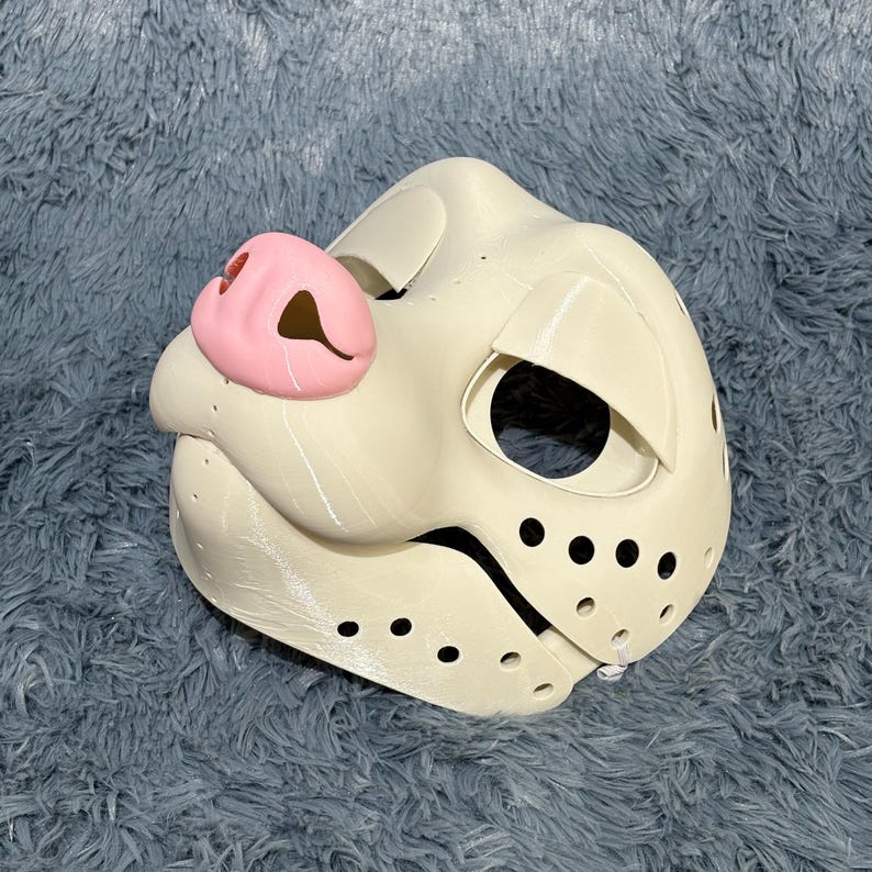 Cute Skunk Head Base Furry Fursuit Mask Skull 3D Print Therian Fursona ...