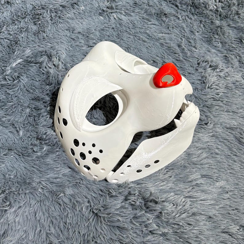 Fennec Fox Head Base Furry Fursuit Mask Skull 3D Print Therian Fursona ...