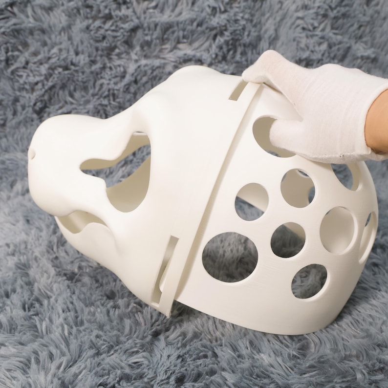 3nake Inspired KIG Furry Mask Base DIY Anime Style Head Blank for ...