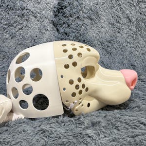 Dire Mask K9 Canine Fursuit Head Base Movable Moving Hinge Jaw- 3D ...