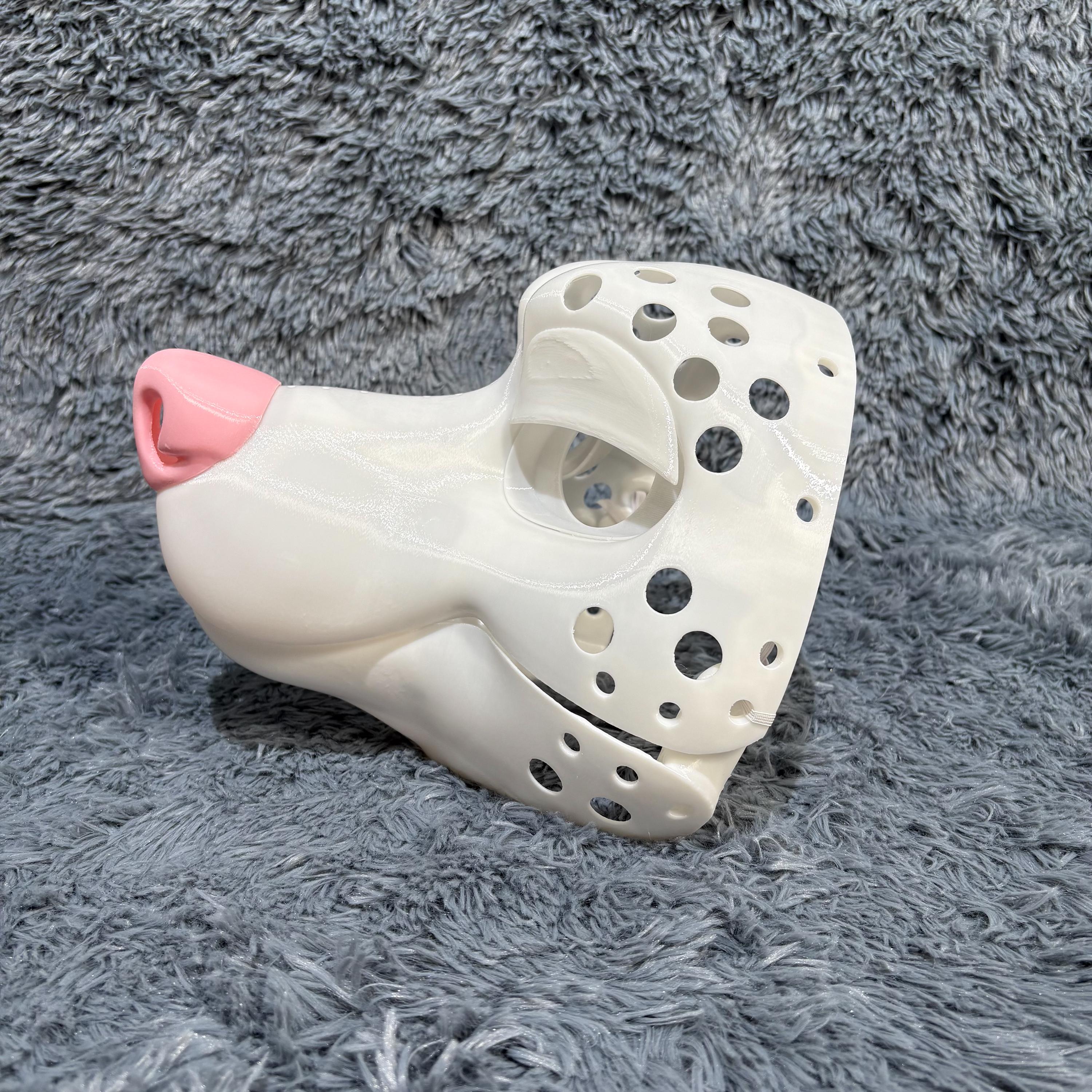 Wolf Mask Werewolf Fursuit Head Base Moveable Jaw Detachable 3D Printed ...