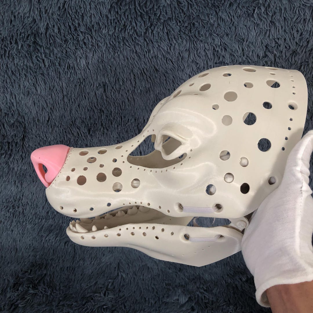 Lycan Mask Canine Werewolf Fursuit Head Base Moveable Jaw Detachable ...