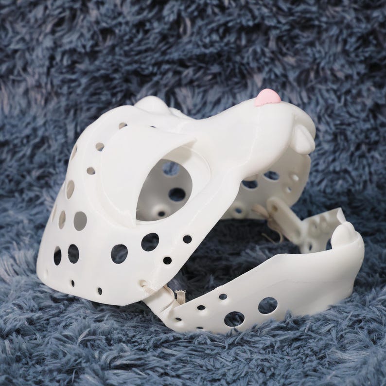 Bunny Skull Fursuit Mask Base DIY Rabbit Head With Movable Jaw Eyelids ...