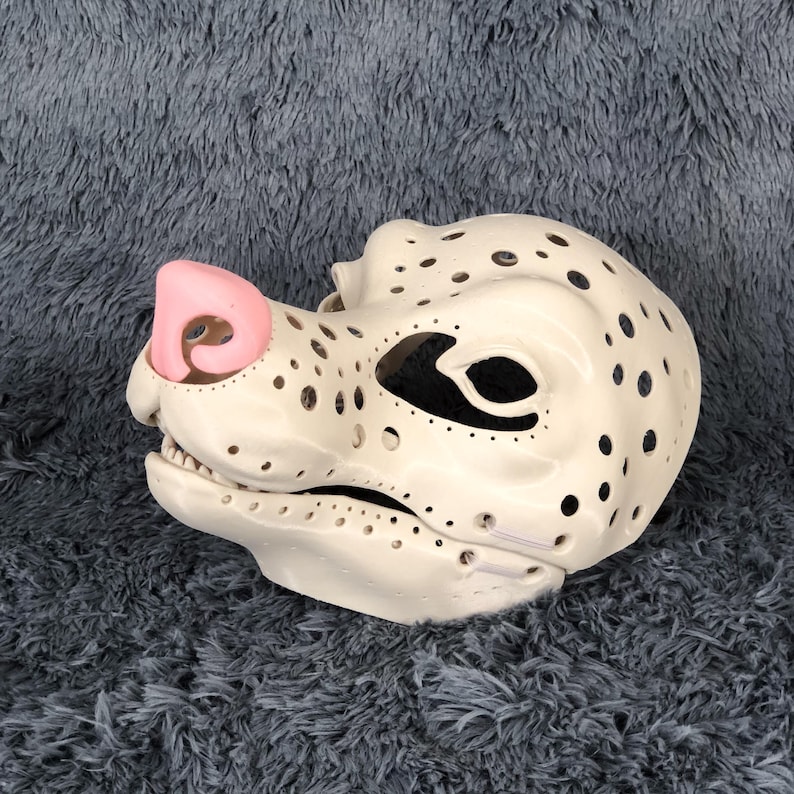 Lycan Mask Canine Werewolf Fursuit Head Base Moveable Jaw Detachable ...