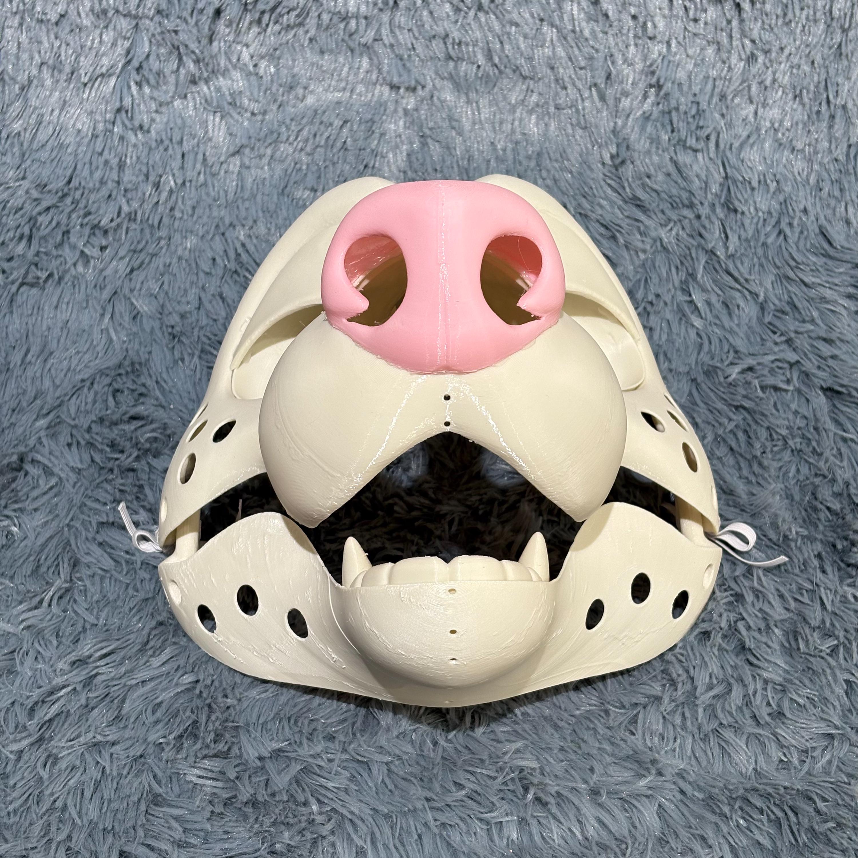 Pitbull Dog Furry Head Base Mask Skull Wolf Toony K9 Canine Furry ...