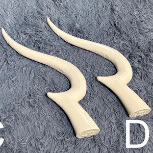 Bull Horns Furry Fursuit 3D Printed Furry Cosplay Customizable ...