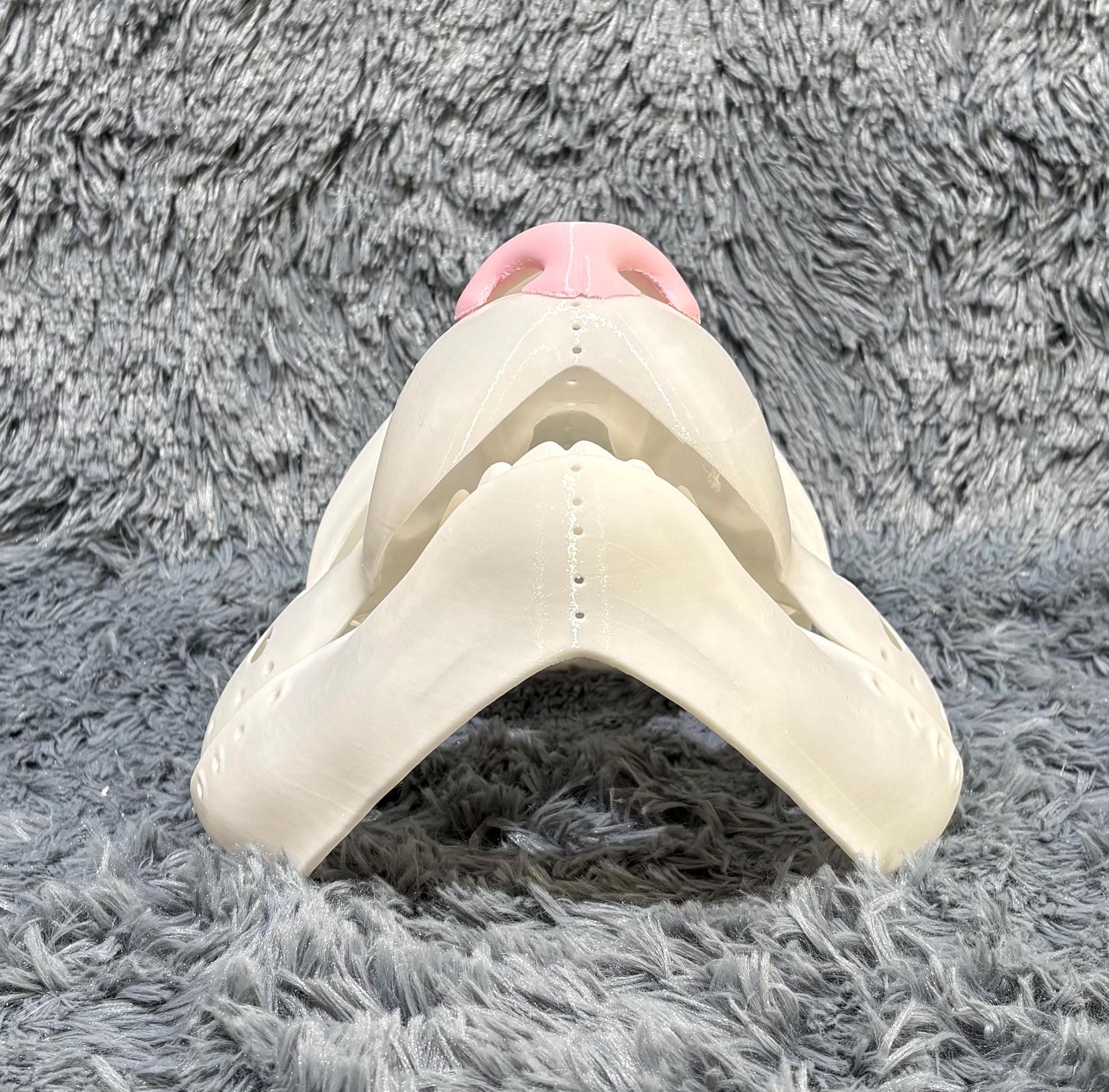Snow Leopard Mask Jaguar Fursuit Head Base Moveable Jaw 3D Printed ...